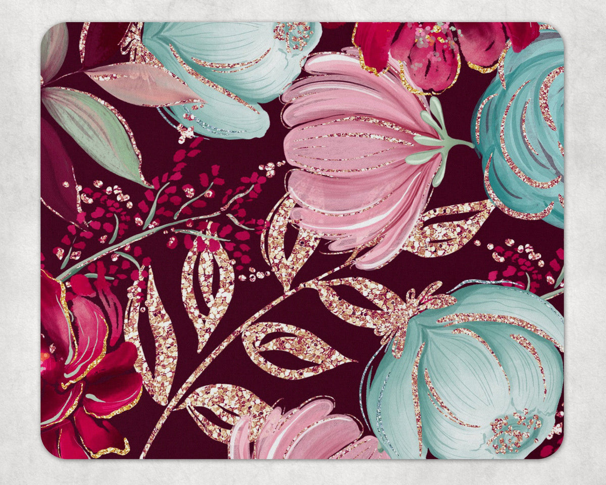 Floral Mouse Pad – Studio Seventeen